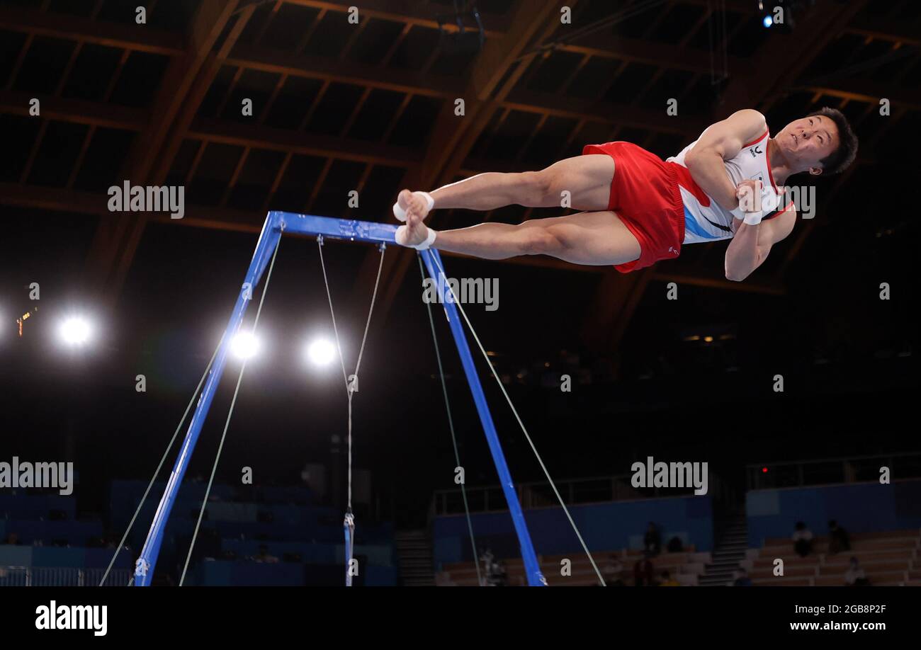 03rd Aug, 2021. S. Korean gymnast Shin Jea-hwan South Korean gymnast ...