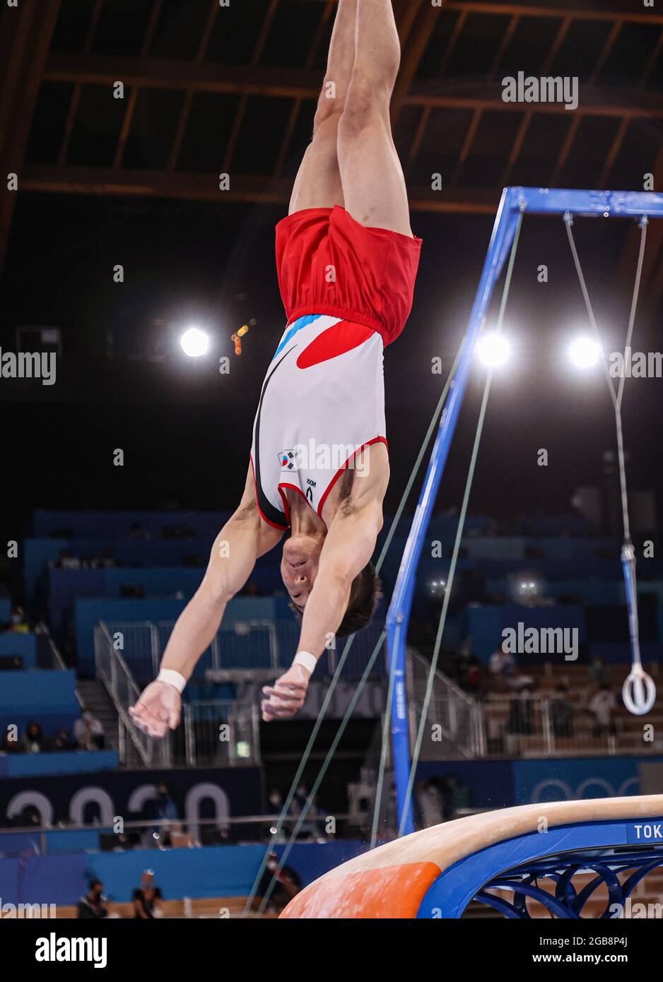 03rd Aug, 2021. S. Korean gymnast Shin Jea-hwan South Korean gymnast ...