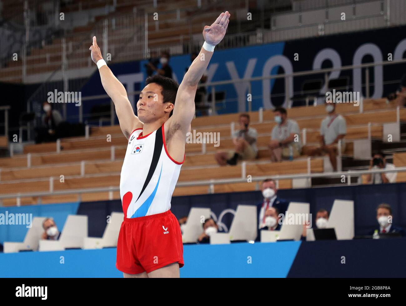 03rd Aug, 2021. S. Korean gymnast Shin Jea-hwan South Korean gymnast ...