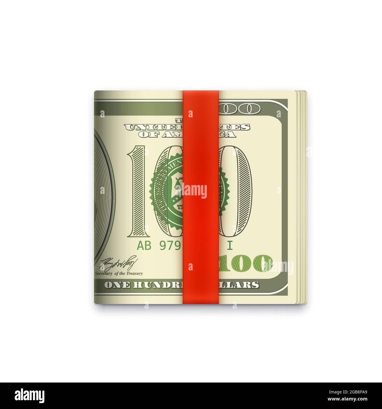 Money Roll Vector