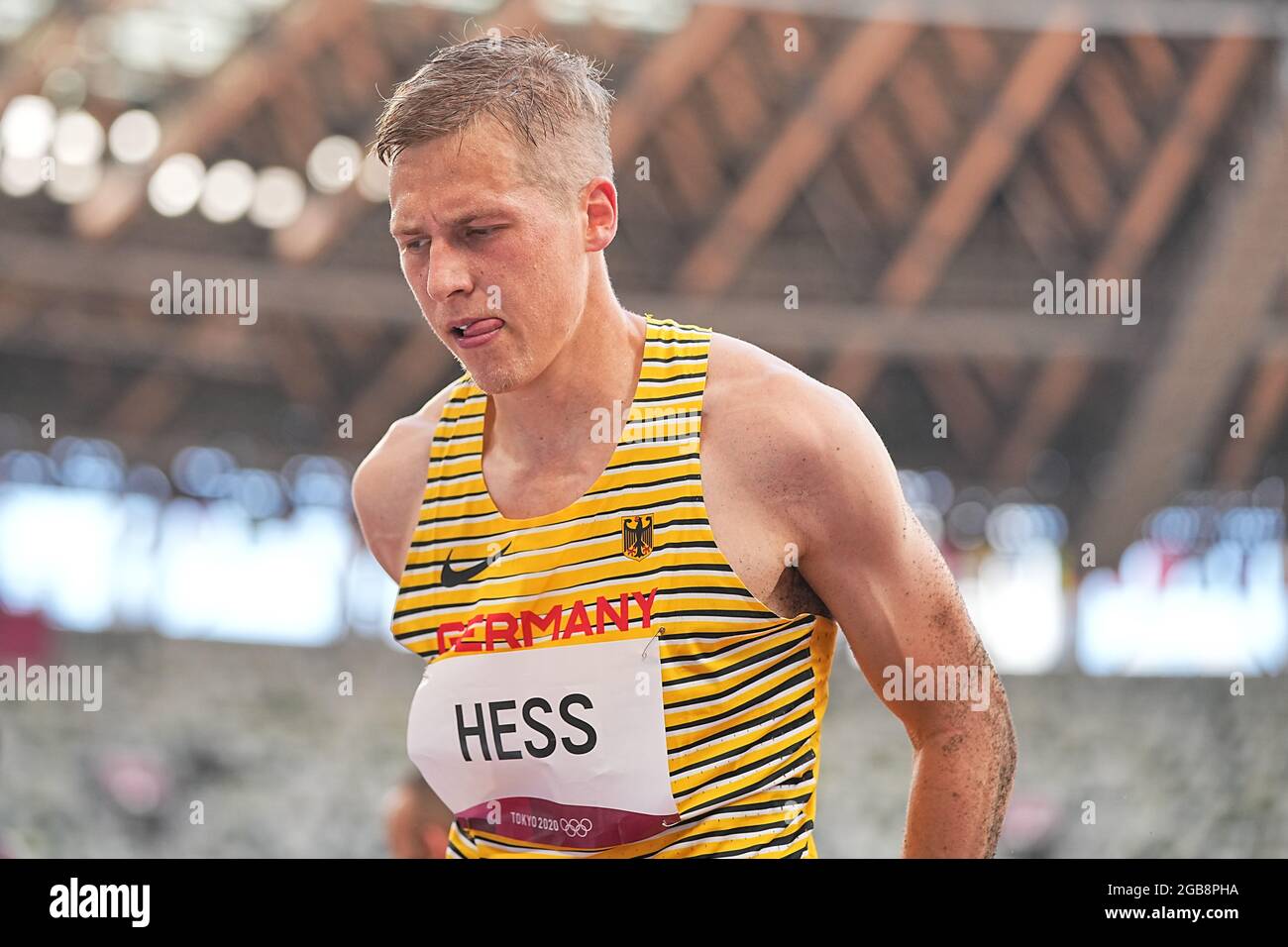 Tokyo, Japan. 03rd Aug, 2021. Athletics: Olympics, men, triple jump ...