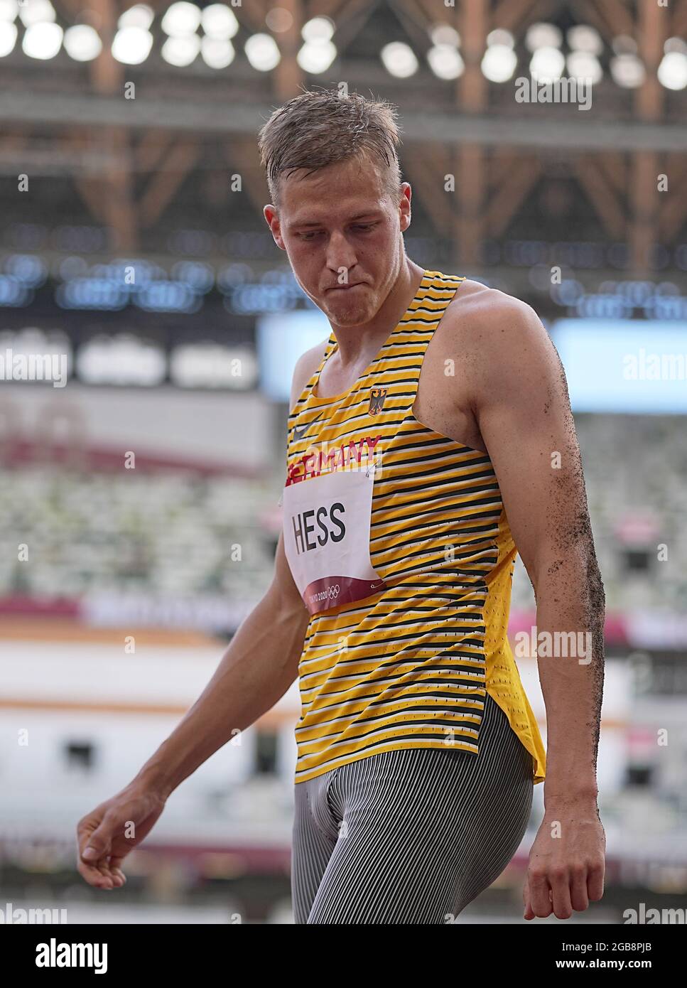 Tokyo, Japan. 03rd Aug, 2021. Athletics: Olympics, men, triple jump ...