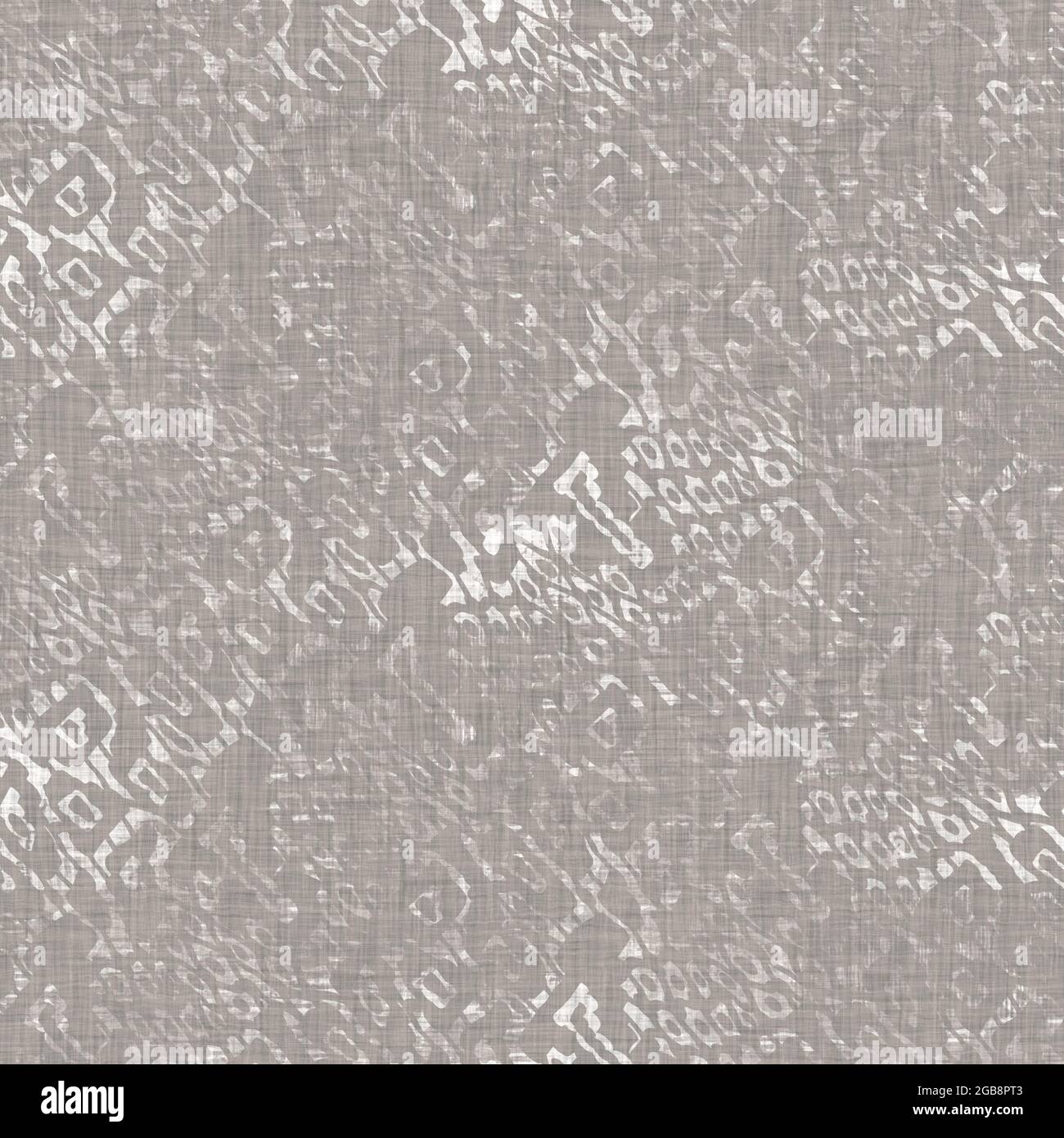 Seamless french neutral greige mottled farmhouse linen effect ...
