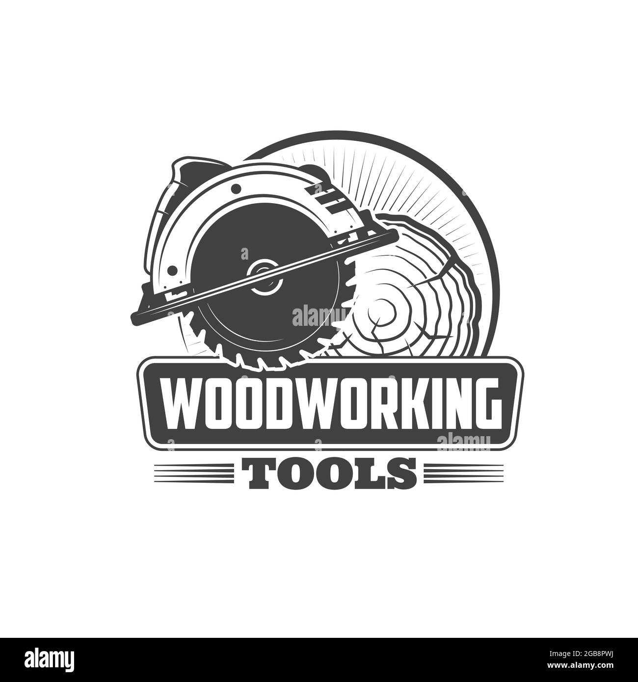 Woodworking tools, joiner and carpenter instruments, vector workshop ...