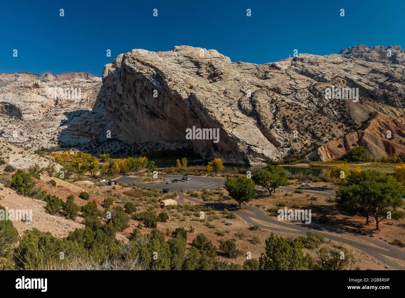 Split Mountain Group Campground in Dinosaur National Monument, Utah ...