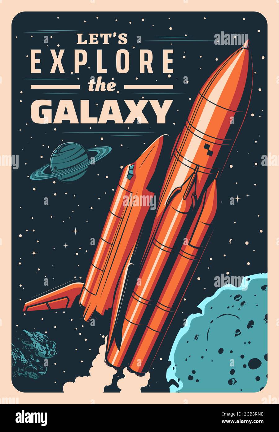 Vintage Space Rocket