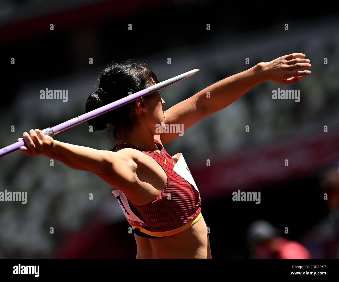 Tokyo, Japan. 3rd Aug, 2021. Lyu Huihui of China competes during the ...