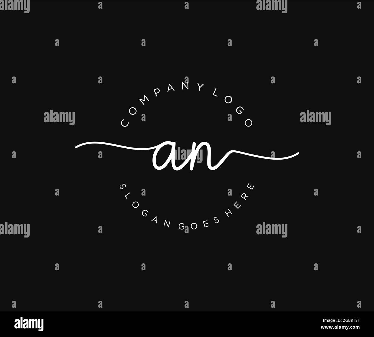 Cute label beauty salon Black and White Stock Photos & Images - Alamy