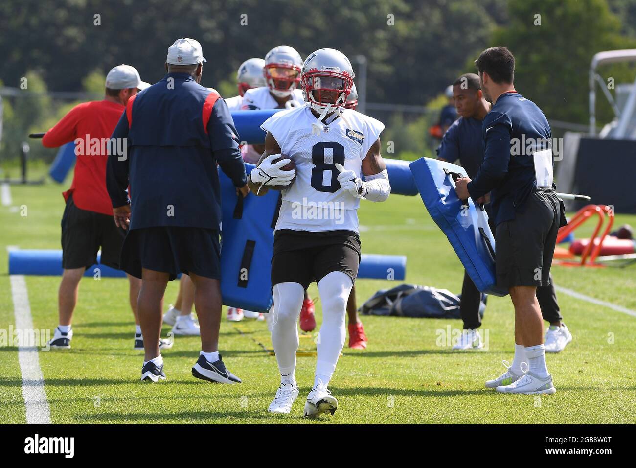 Monday, August 2, 2021: New England Patriots wide receiver Devin Ross ...