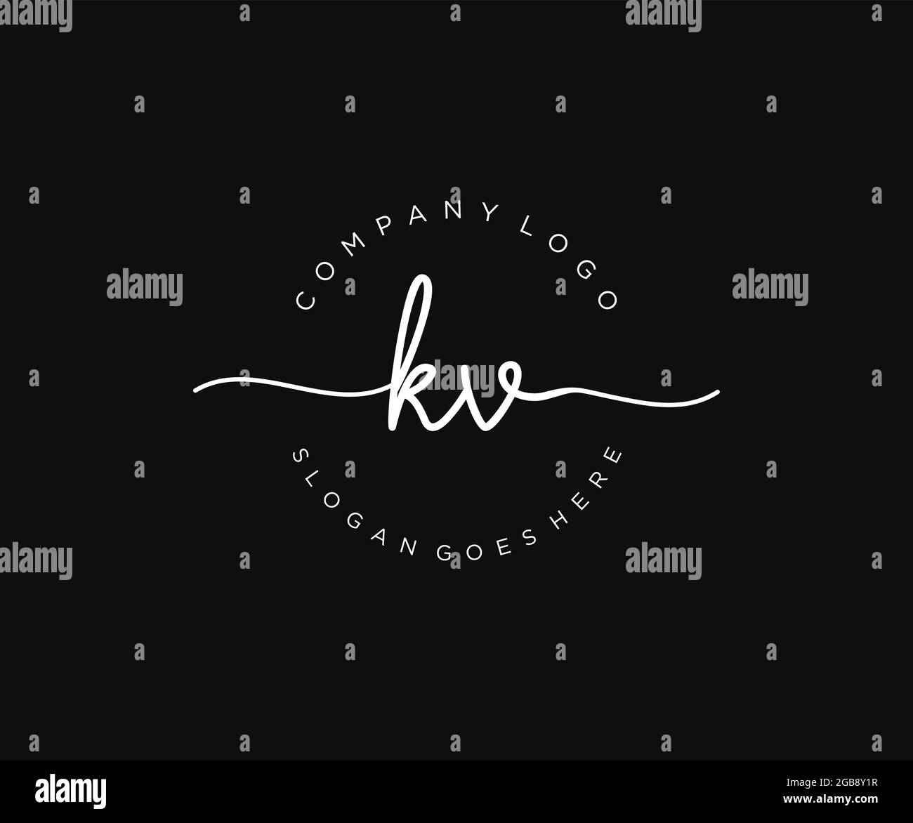 Kv brand logo hi-res stock photography and images - Alamy