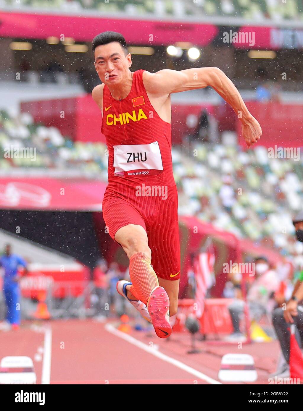 Tokyo, Japan. 3rd Aug, 2021. Zhu Yaming of China competes during the ...