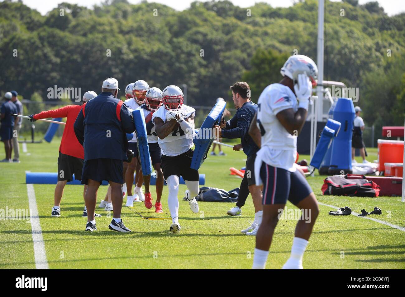 Monday, August 2, 2021: New England Patriots wide receiver Devin Ross ...