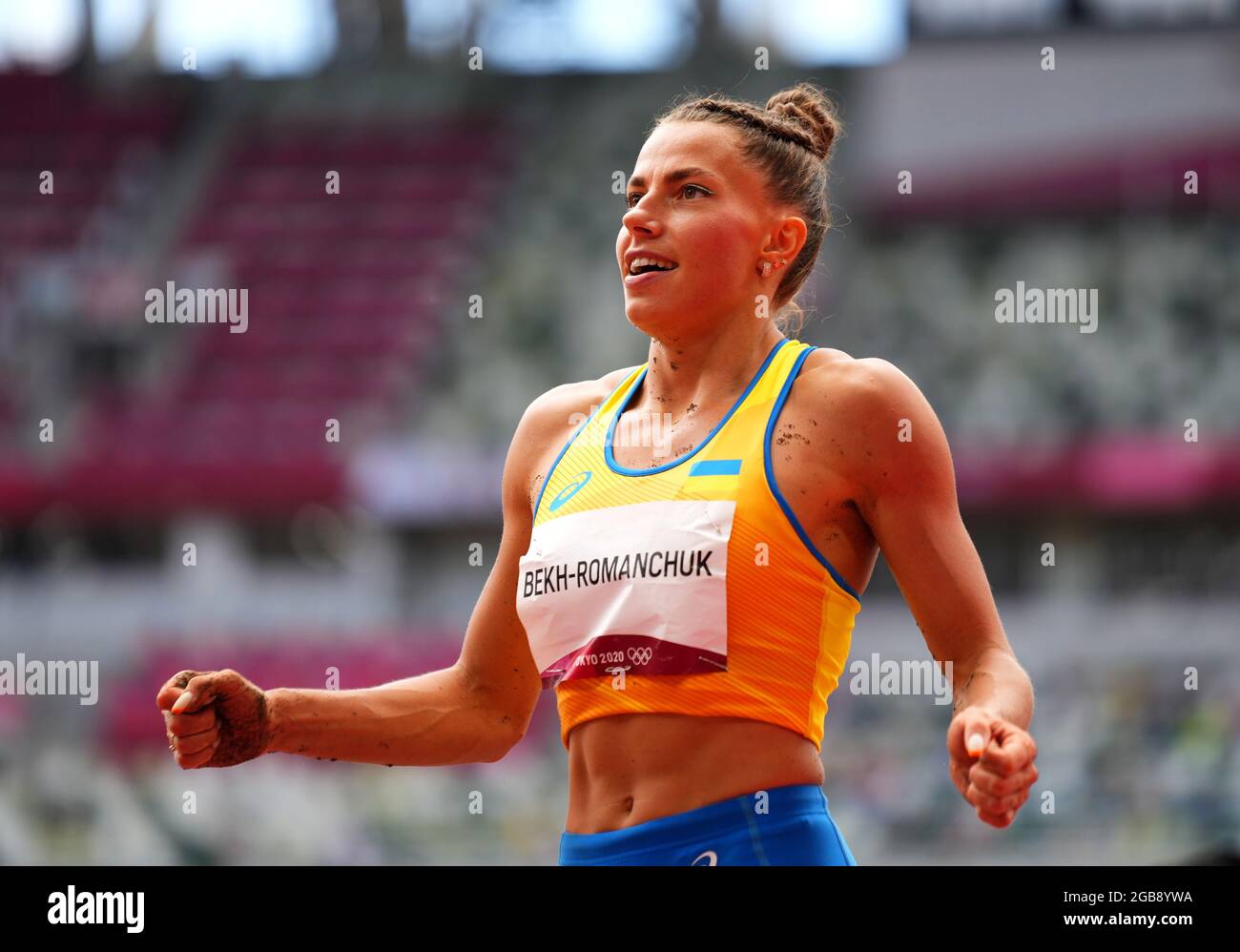 Maryna bekh romanchuk long jump hi-res stock photography and images - Alamy