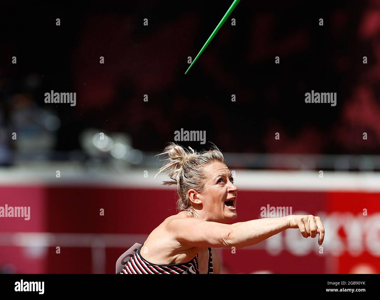 Tokyo, Japan. 3rd Aug, 2021. Elizabeth Gleadle of Canada competes ...