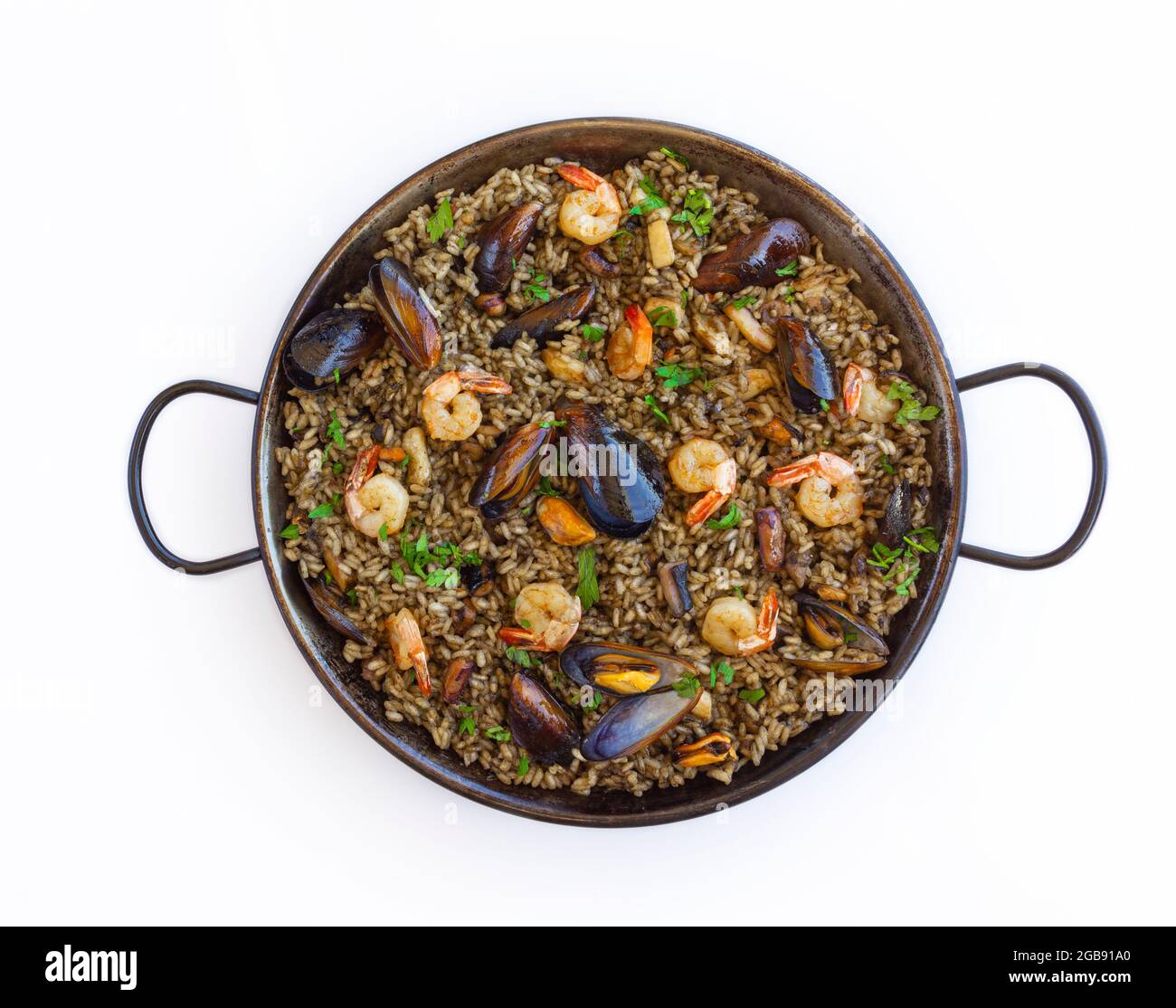 Mussel rice traditional mediterranean food Cut Out Stock Images ...