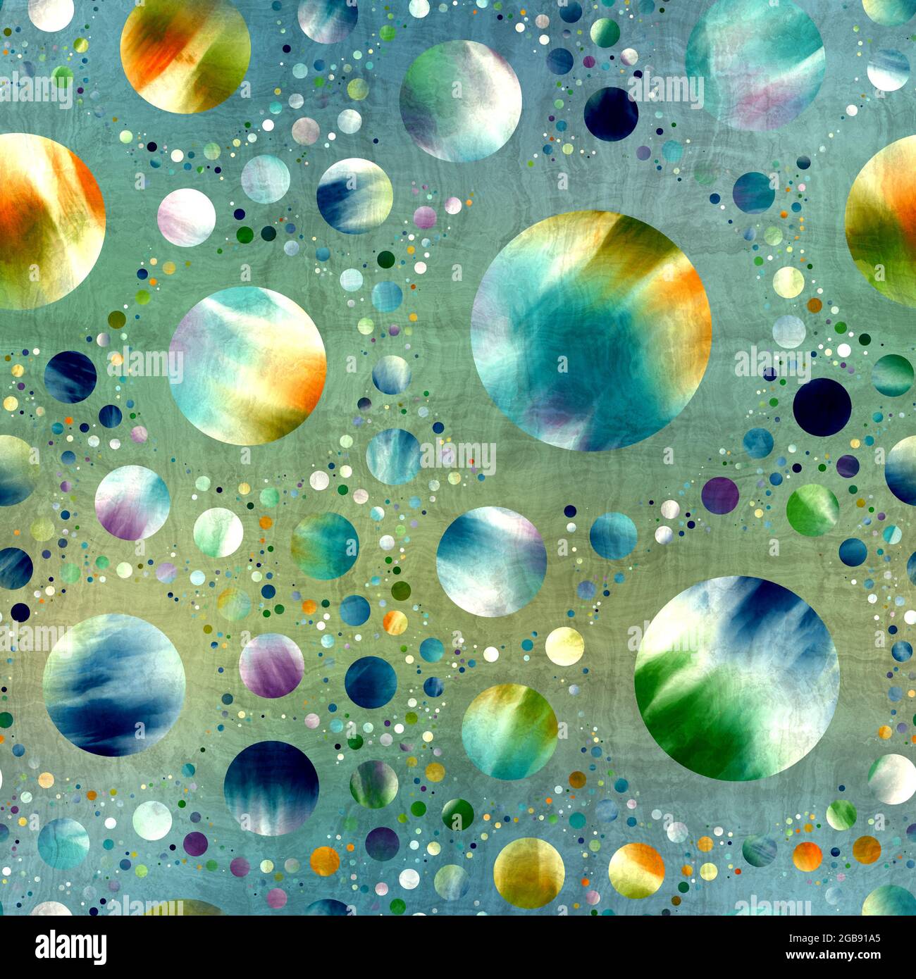 Seamless abstract circle geo pattern for surface print Stock Photo - Alamy