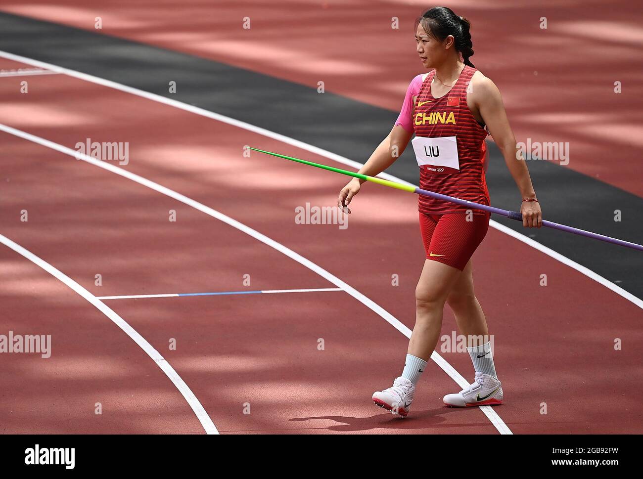 Tokyo, Japan. 3rd Aug, 2021. Liu Shiying of China competes during the ...