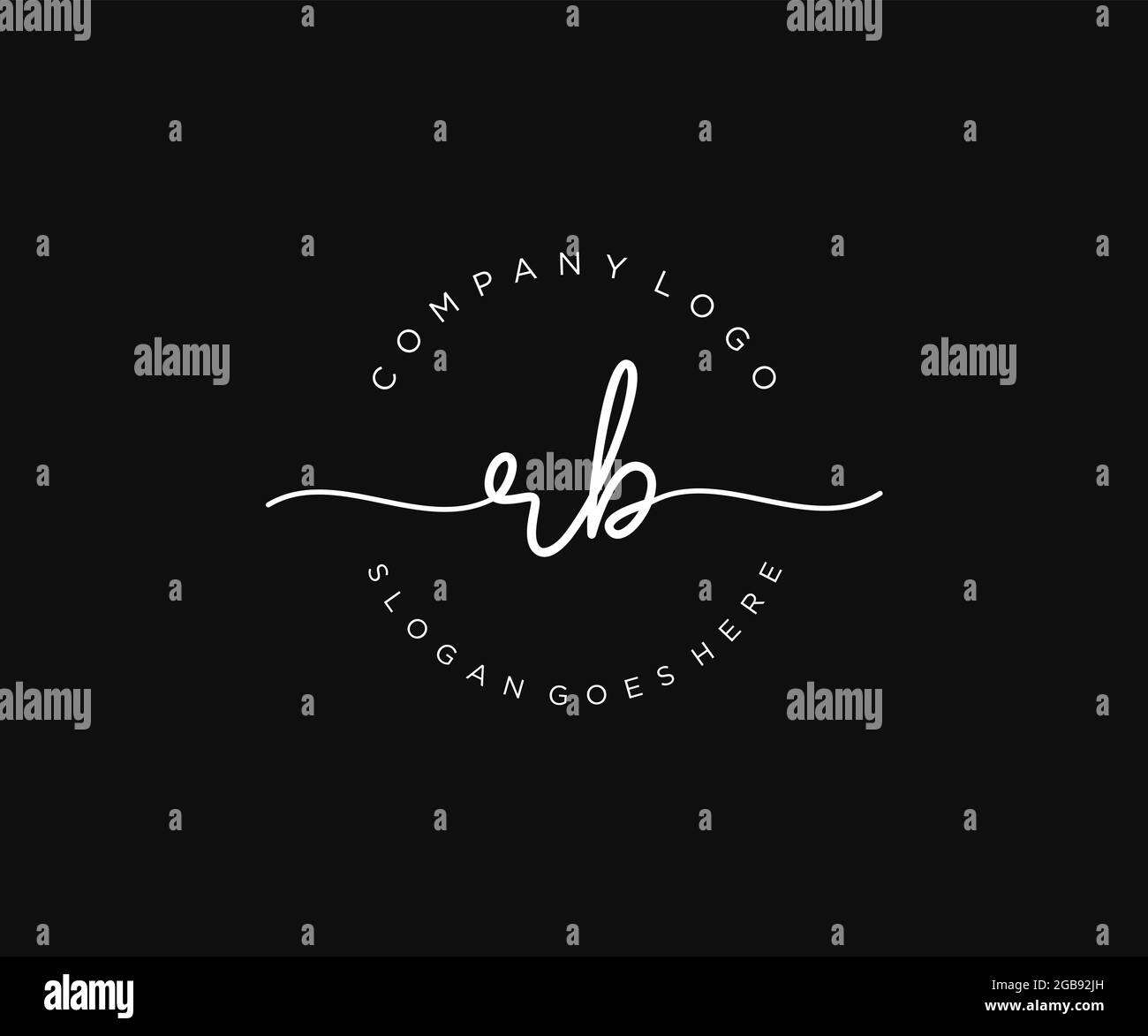 Rb signature hi-res stock photography and images - Alamy