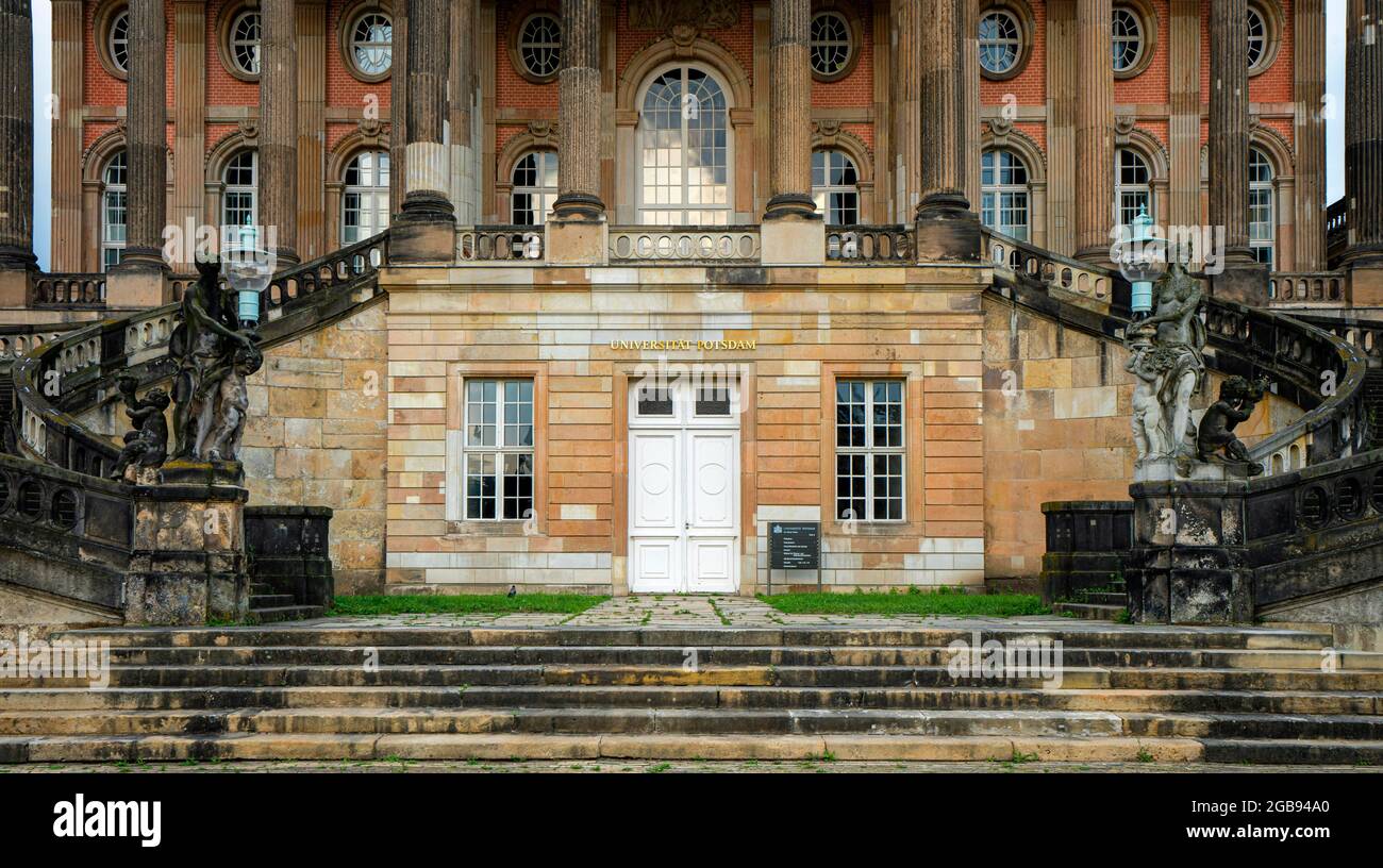The Collonades with the Communs in Sanssouci Palace Park, Potsdam ...