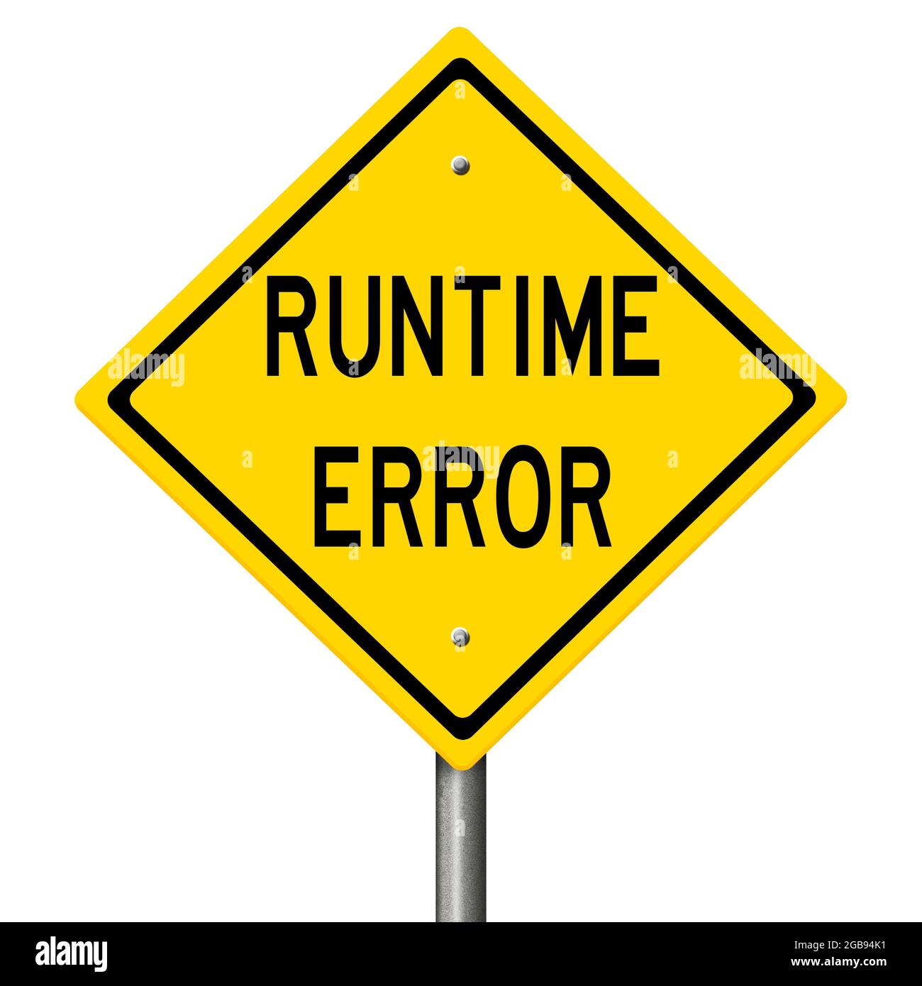 Runtime error hi-res stock photography and images - Alamy