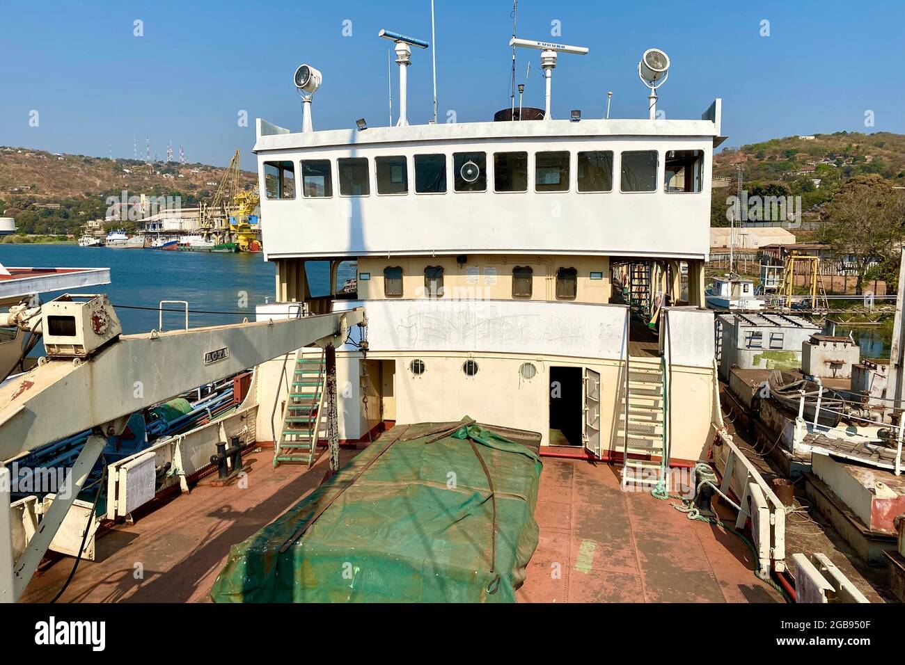 Kigoma, Tanzania. 21st June, 2021. The German colonial steamer "MV ...