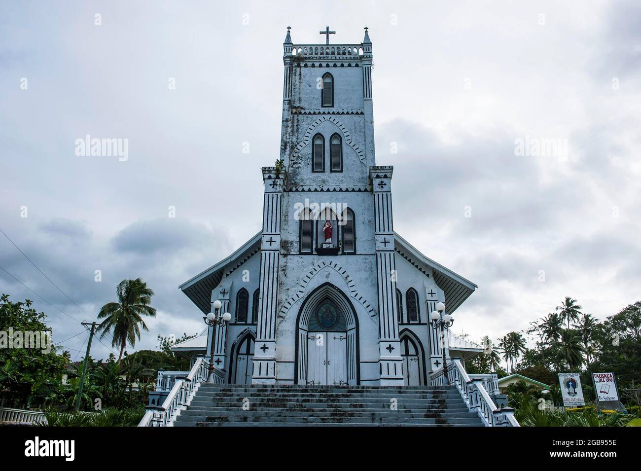 Samoa church hi-res stock photography and images - Alamy