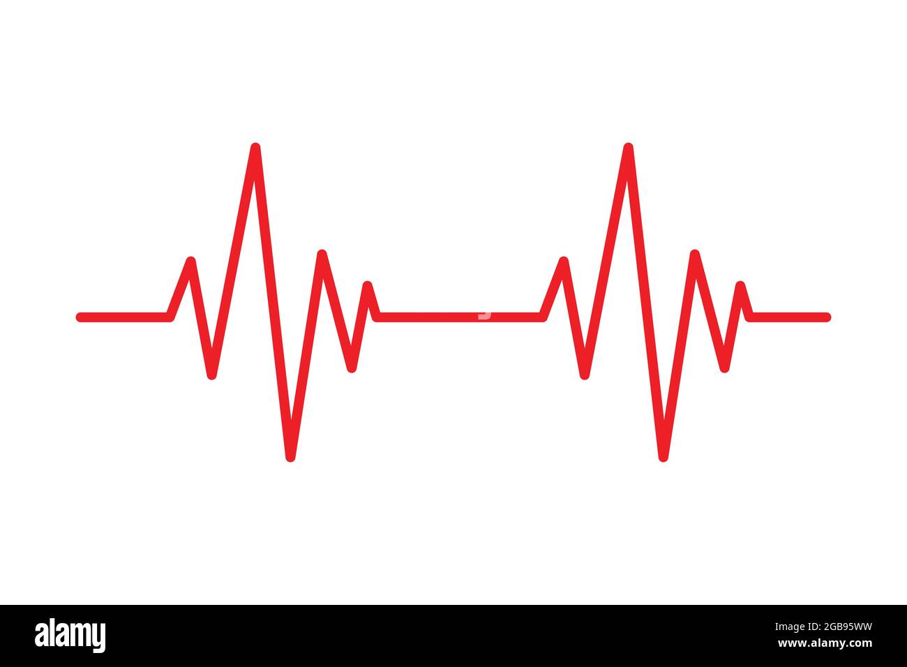 Heartbeat pulse line vector health medical concept for graphic design ...
