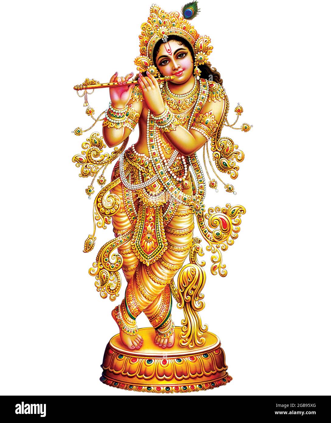 Lord krishna Cut Out Stock Images & Pictures - Alamy