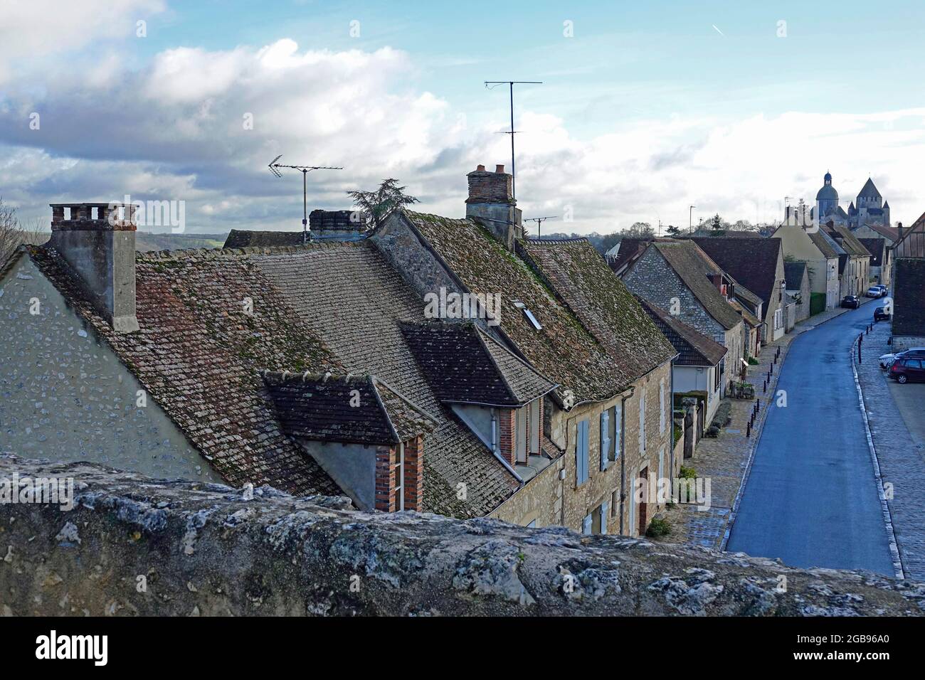 City wall of provins hi-res stock photography and images - Alamy