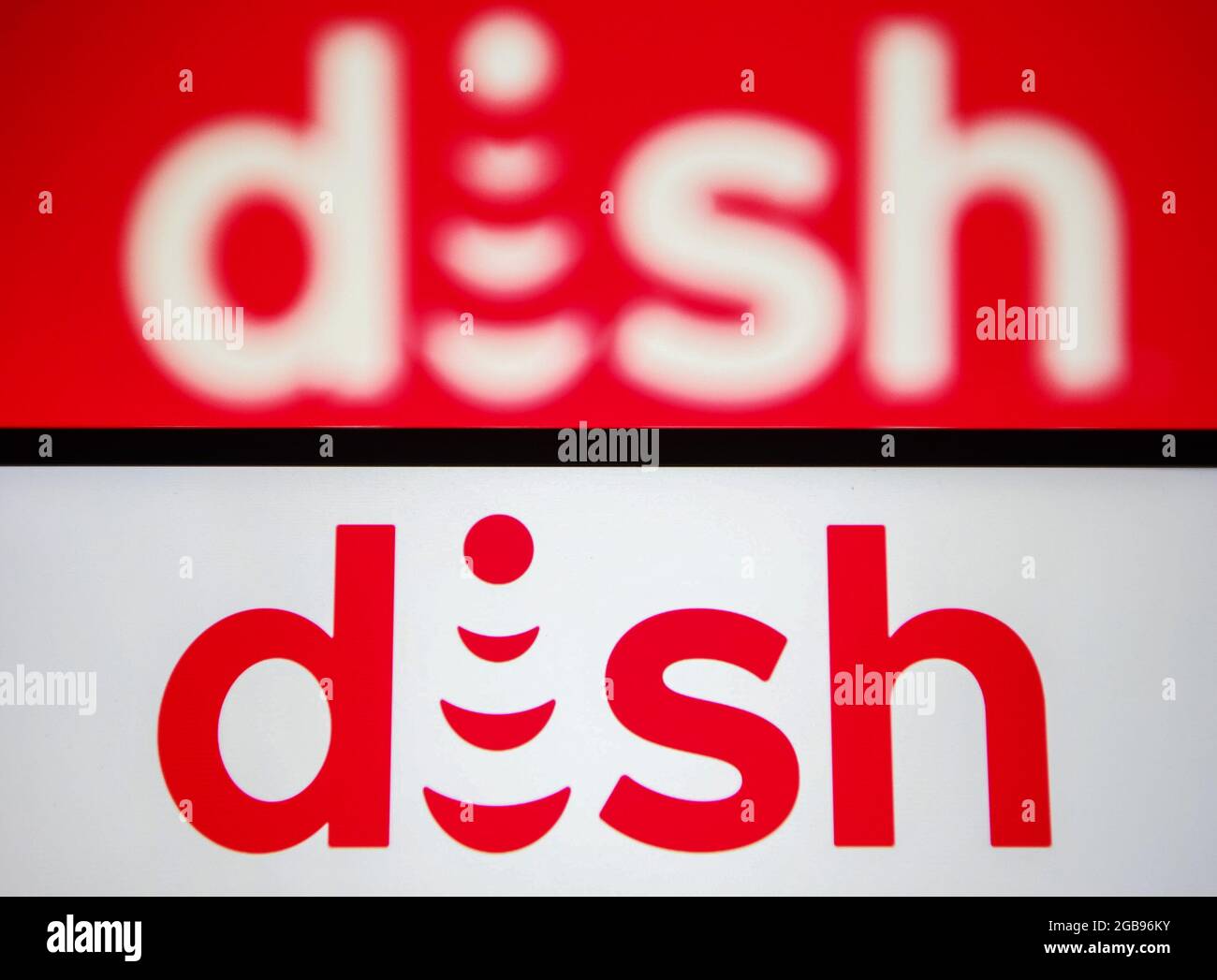 Dish network logo hi-res stock photography and images - Alamy