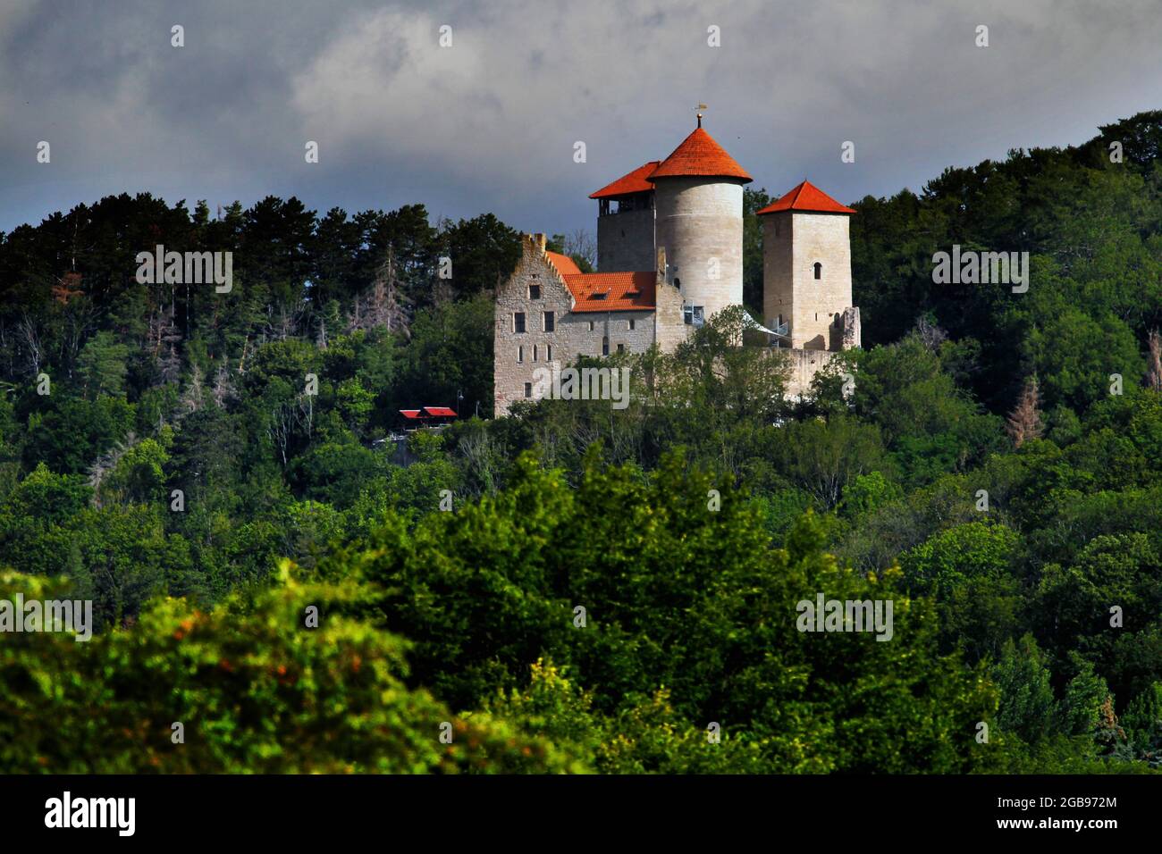Castle normannstein hi-res stock photography and images - Alamy