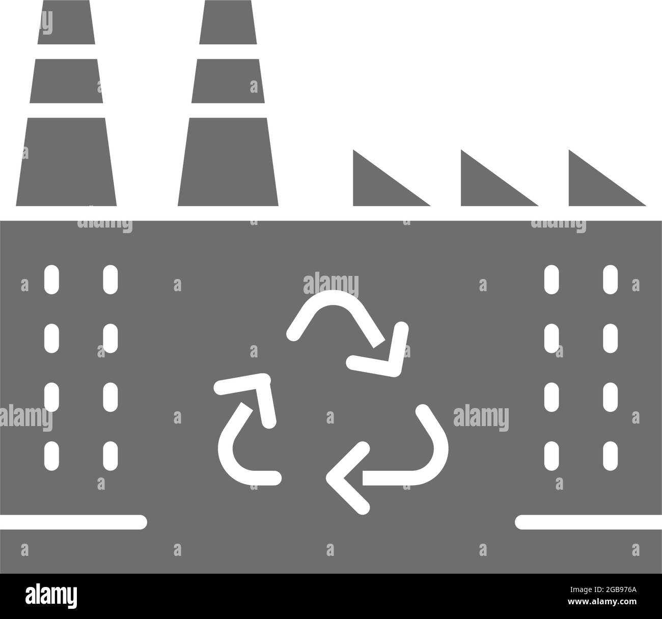 Waste segregation plant Black and White Stock Photos & Images - Alamy
