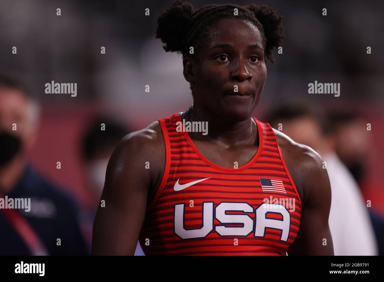 Tokyo, Japan. 2nd Aug, 2021. Tamyra Marianna STOCK MENSAH (USA ...
