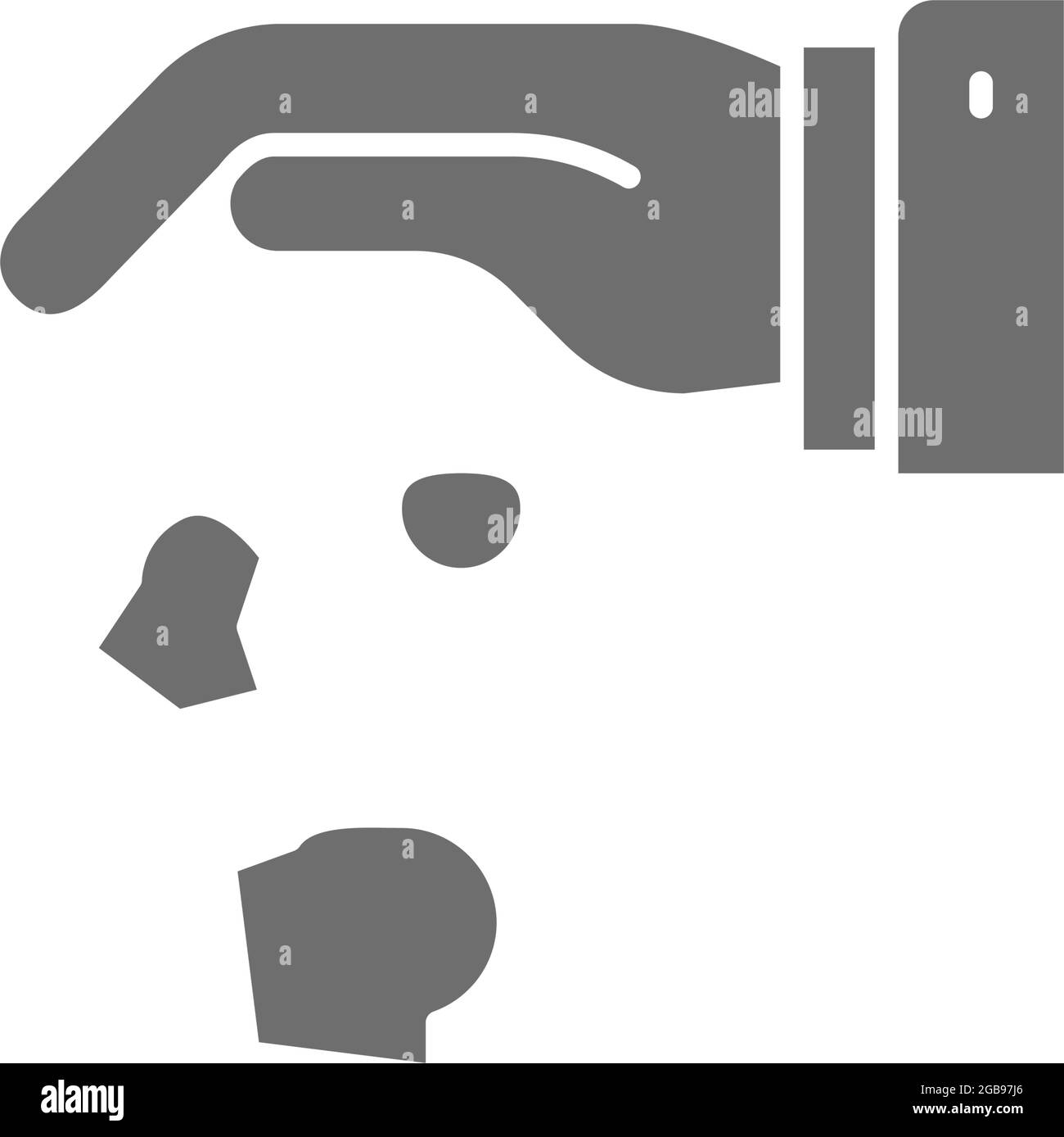 Throwing away trash Cut Out Stock Images & Pictures - Alamy