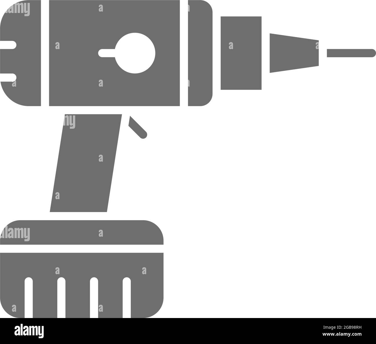Drilling screwdriver Black and White Stock Photos & Images - Alamy