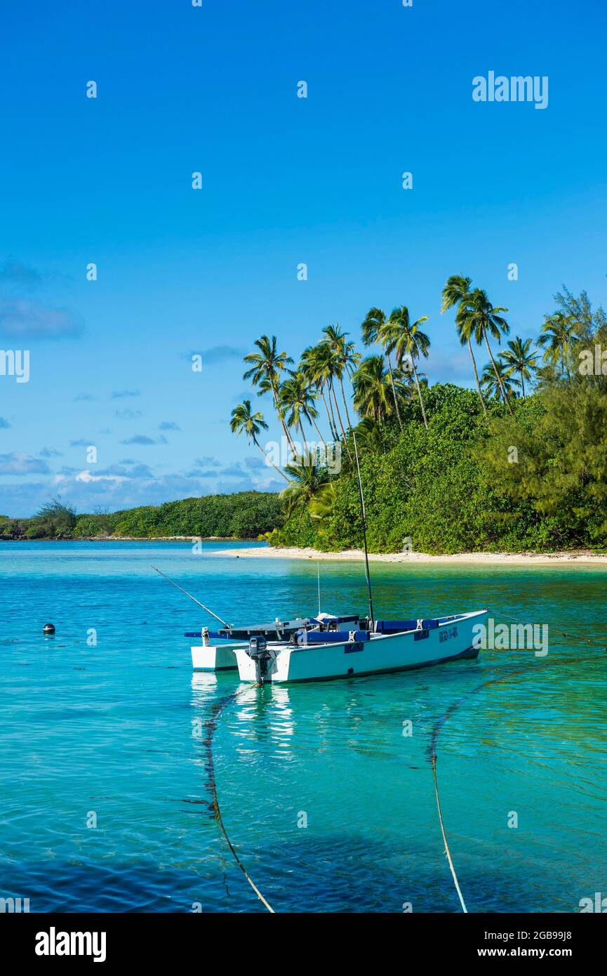 Muri beach, Rarotonga, Rarotonga and the Cook islands Stock Photo - Alamy