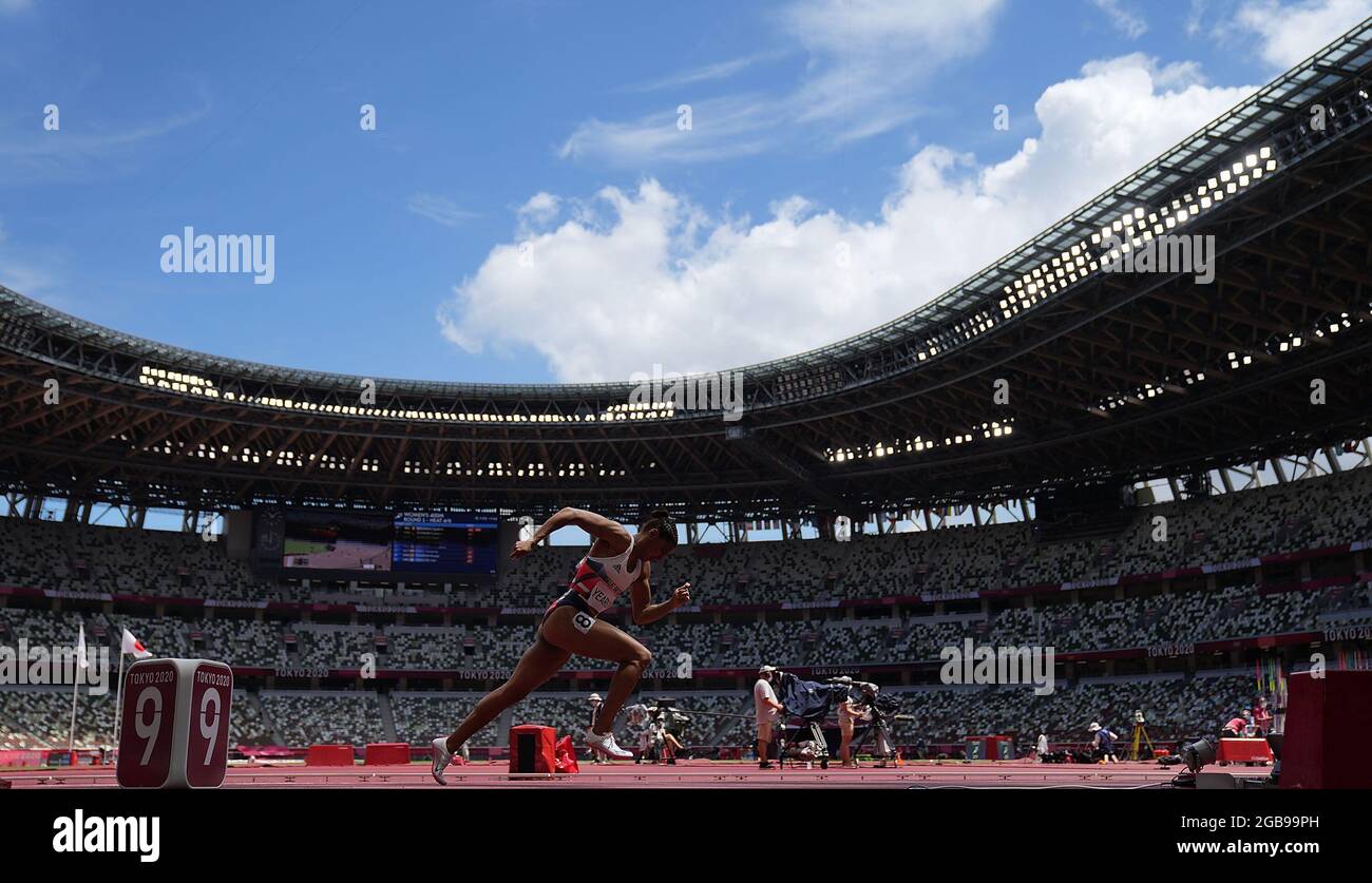 Tokyo, Japan. 3rd Aug, 2021. Nicole Yeargin of the Great Britain ...