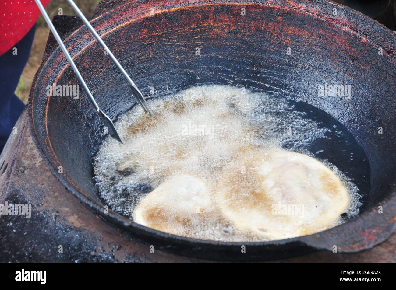 Nice traditional food in Mongolia Stock Photo - Alamy