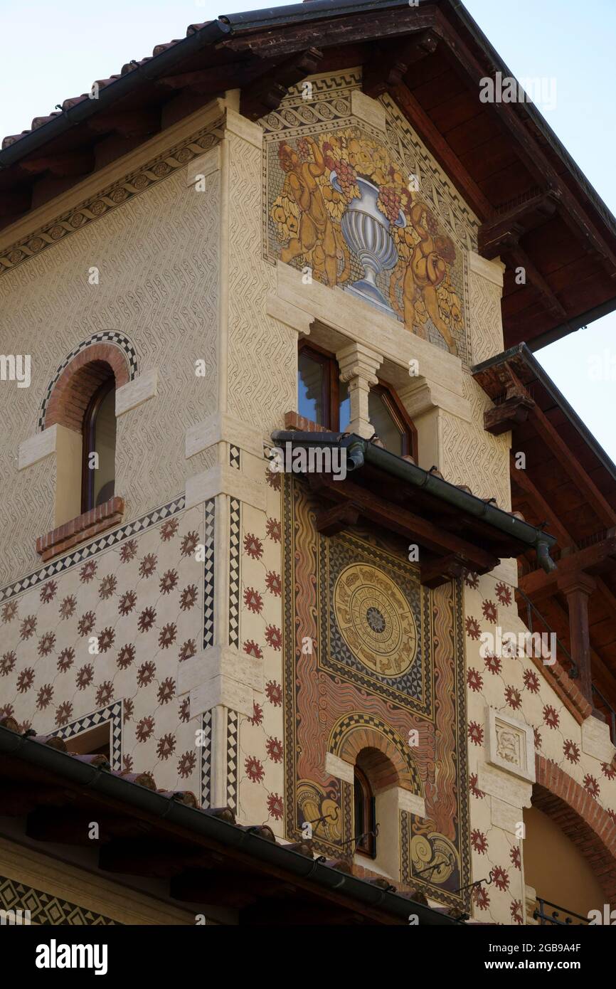 Villino delle Fate Villa of the Fairies in the Quartiere Coppede ...