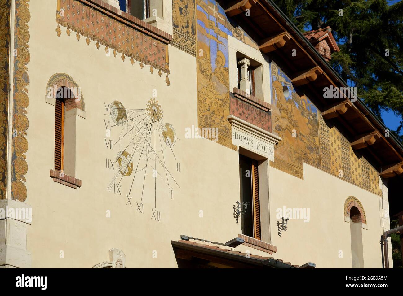 Villino delle Fate Villa of the Fairies in the Quartiere Coppede ...