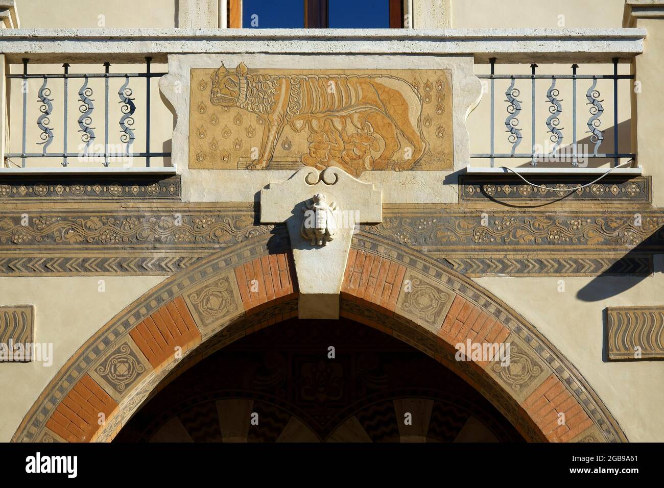 Villino delle Fate Villa of the Fairies in the Quartiere Coppede ...