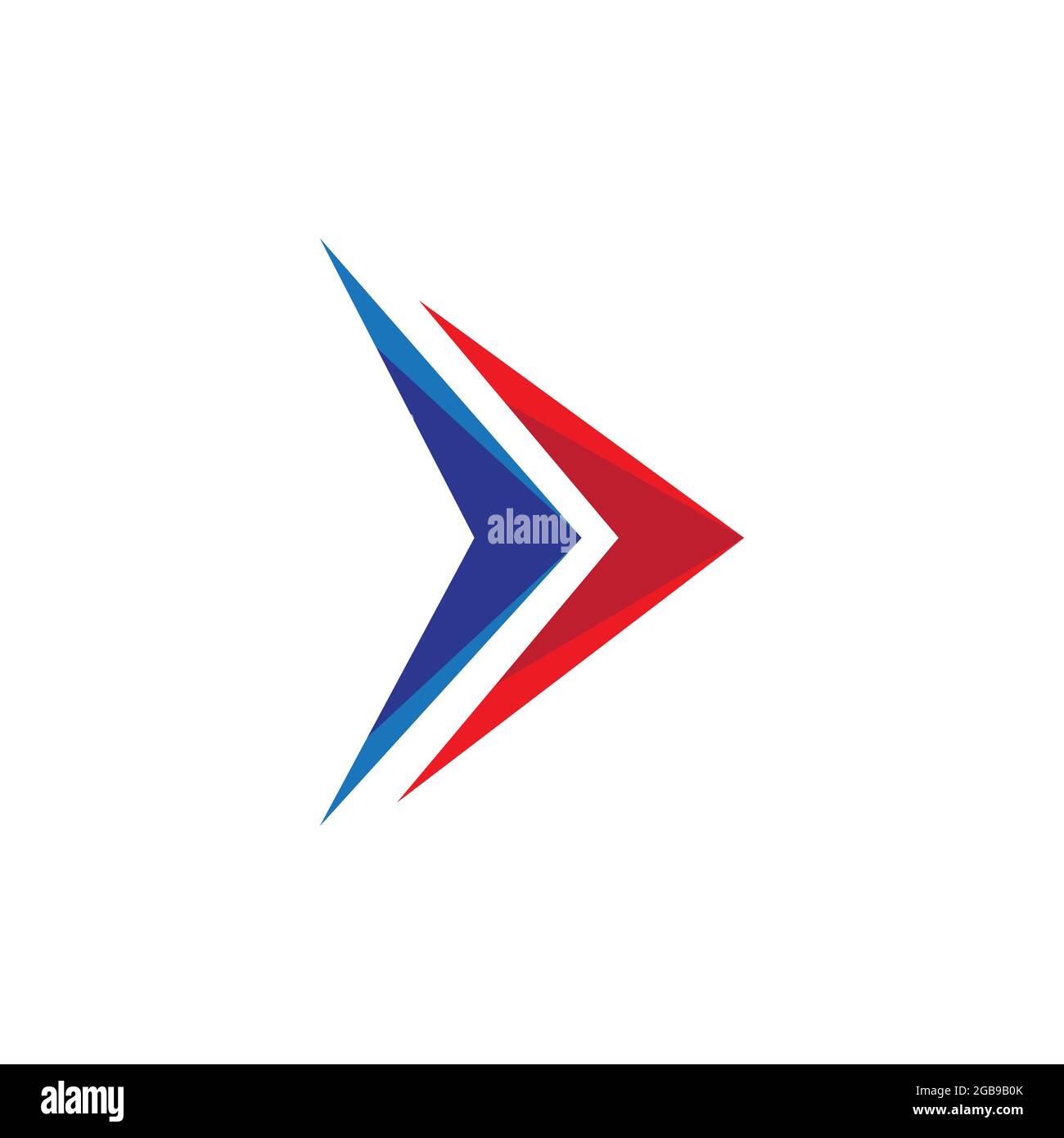 Arrow vector illustration icon Logo Template design Stock Vector Image ...