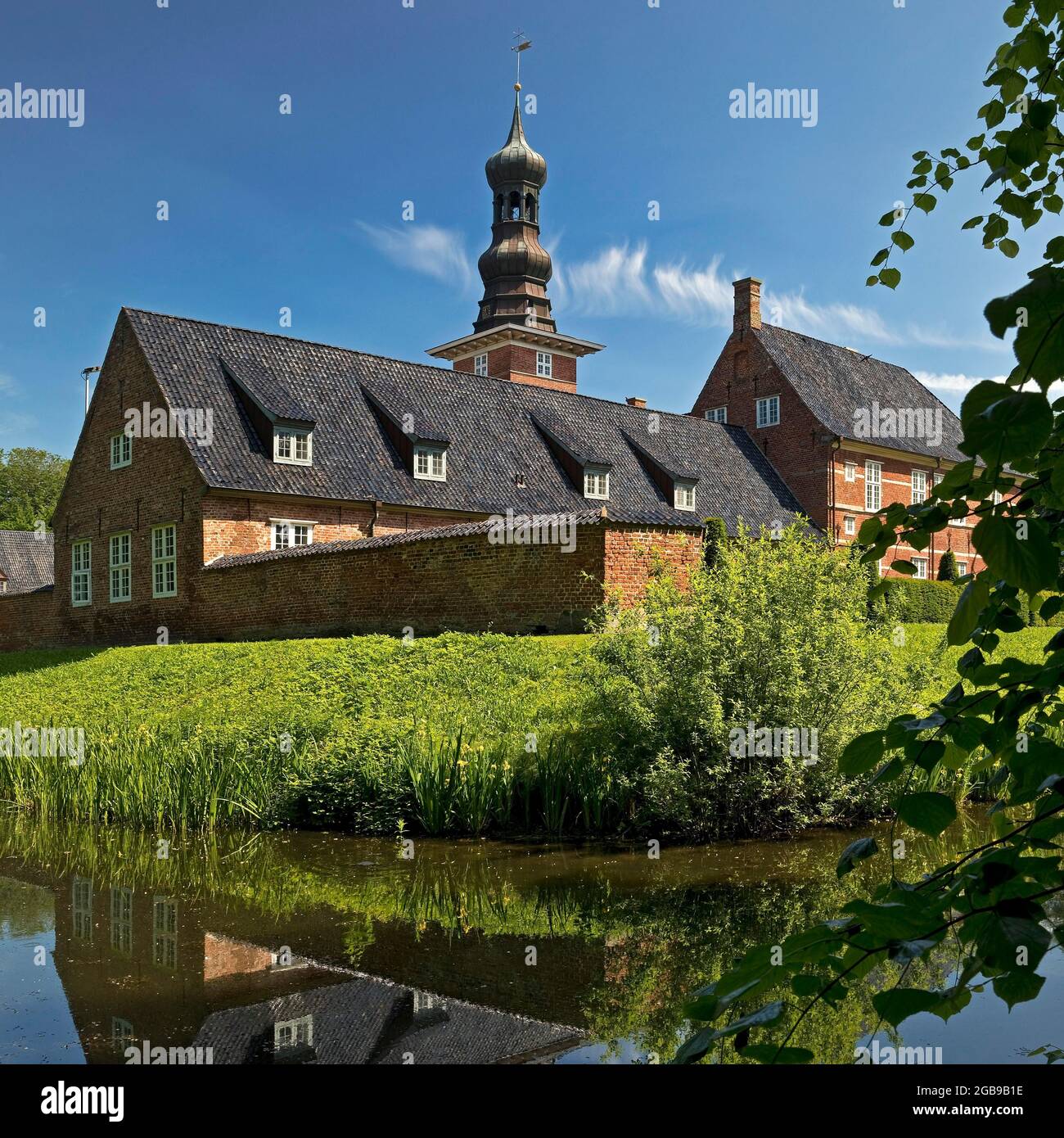 Husum Castle, Husum, North Frisia, Schleswig-Holstein, Germany Stock ...