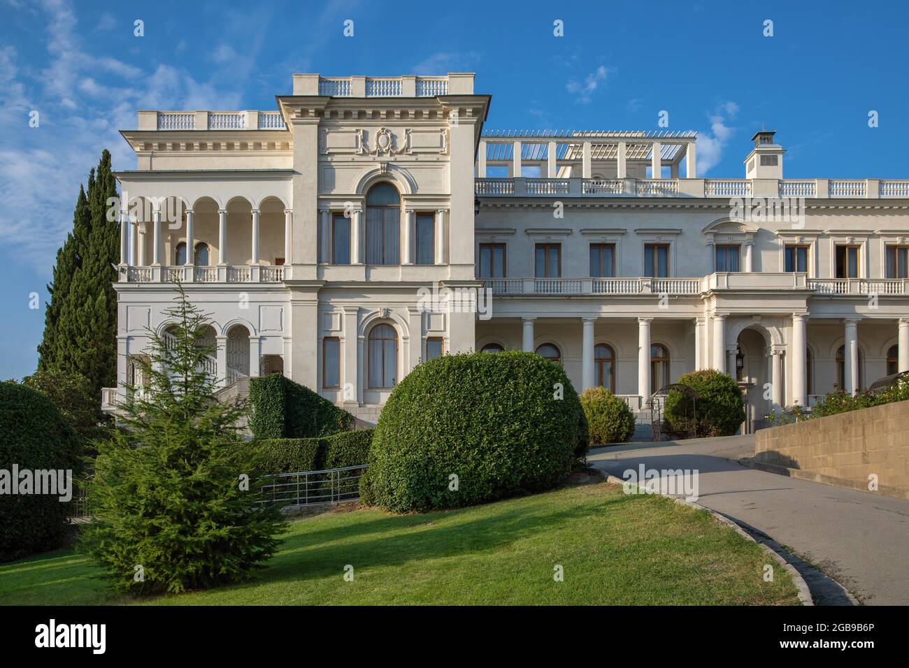 Livadia Palace, Livadia, Crimea, Russia Stock Photo - Alamy