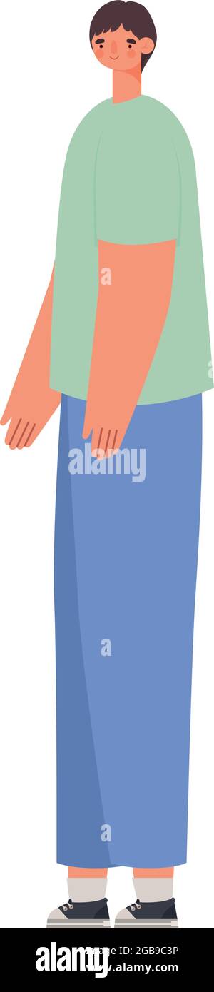 young man representation Stock Vector Image & Art - Alamy