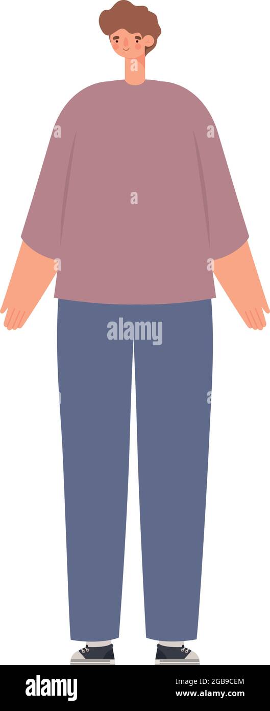 young man design Stock Vector Image & Art - Alamy