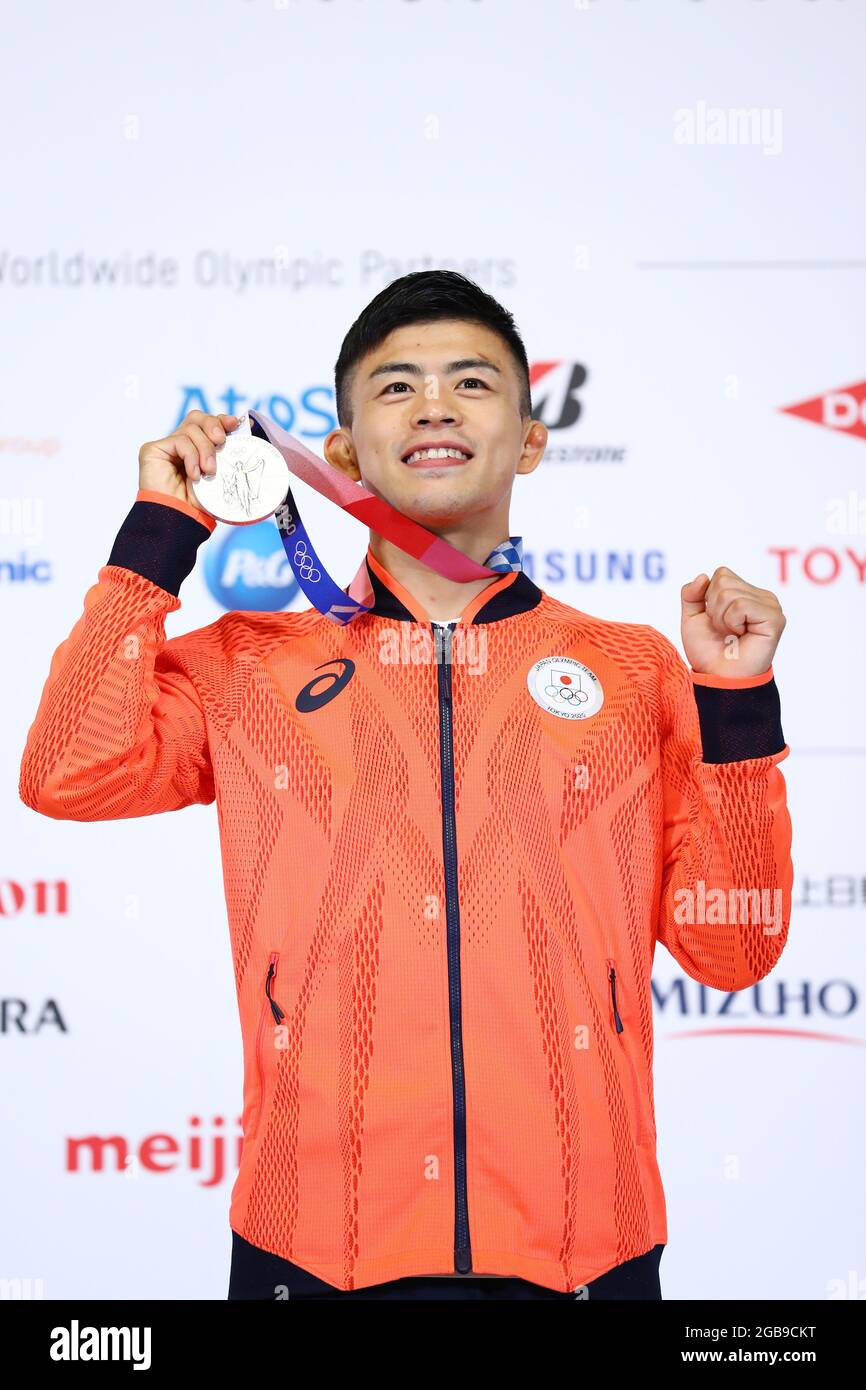 Tokyo, Japan. 3rd Aug, 2021. Kenichiro Fumita (JPN) Wrestling : Silver ...
