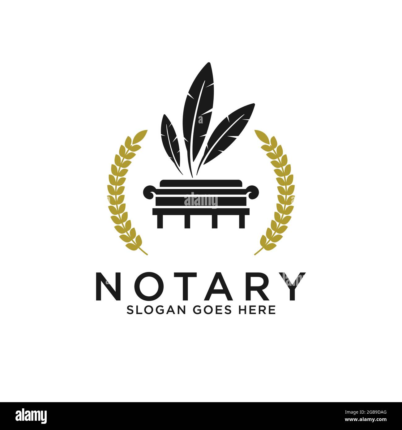 legal justice corporation logo icon design inspirations, greek temple ...