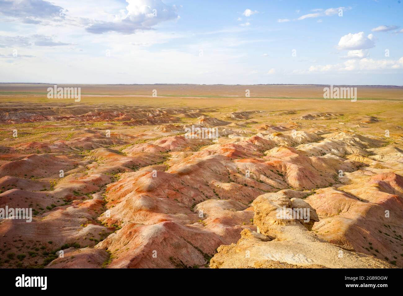 Nice rainbow mountain view in Mongolia Stock Photo - Alamy