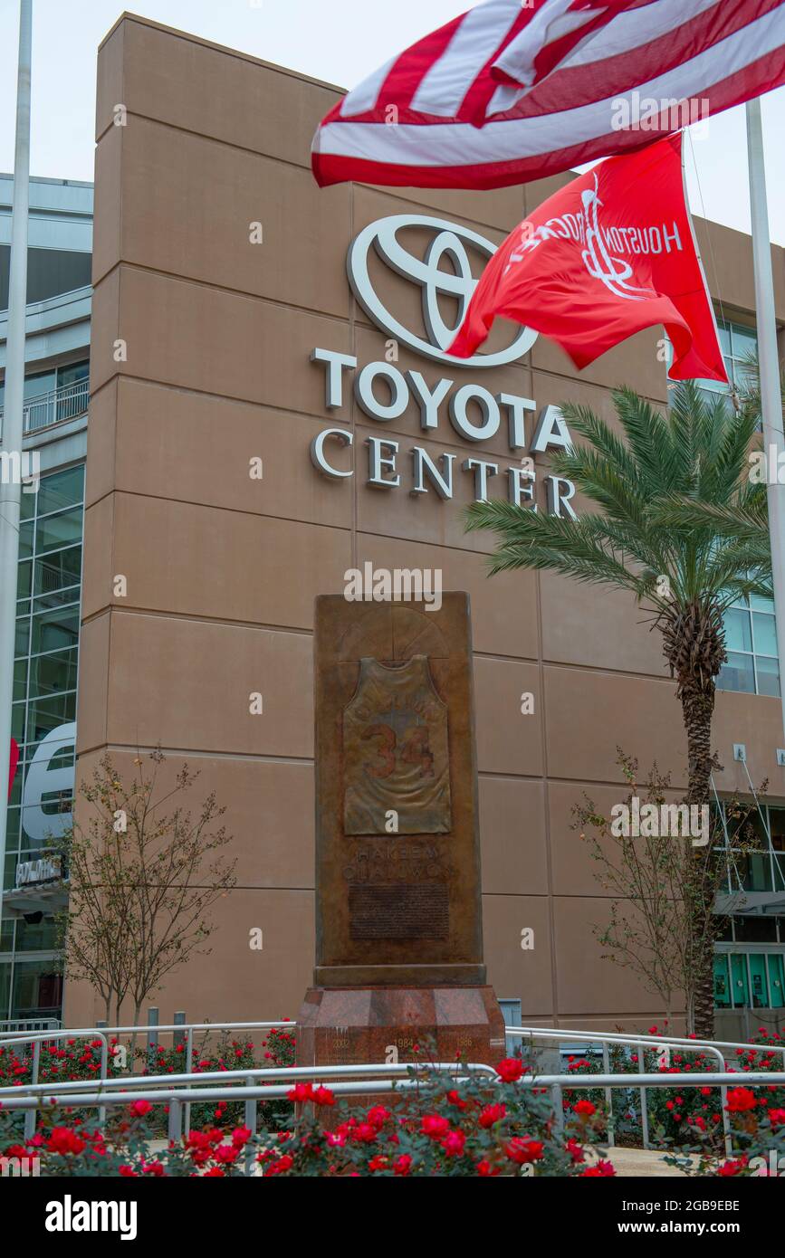 Toyota Center is an indoor arena located in downtown Houston, Texas TX ...